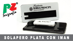 Solaperos plata con imán | solaperas iman, solaperos personalizados